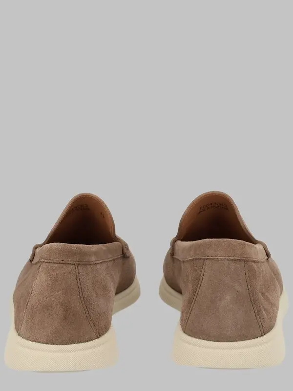 BOSS Suede Mocassino With Logo