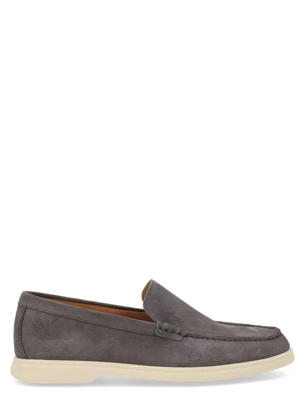 BOSS Suede Loafer - Grey