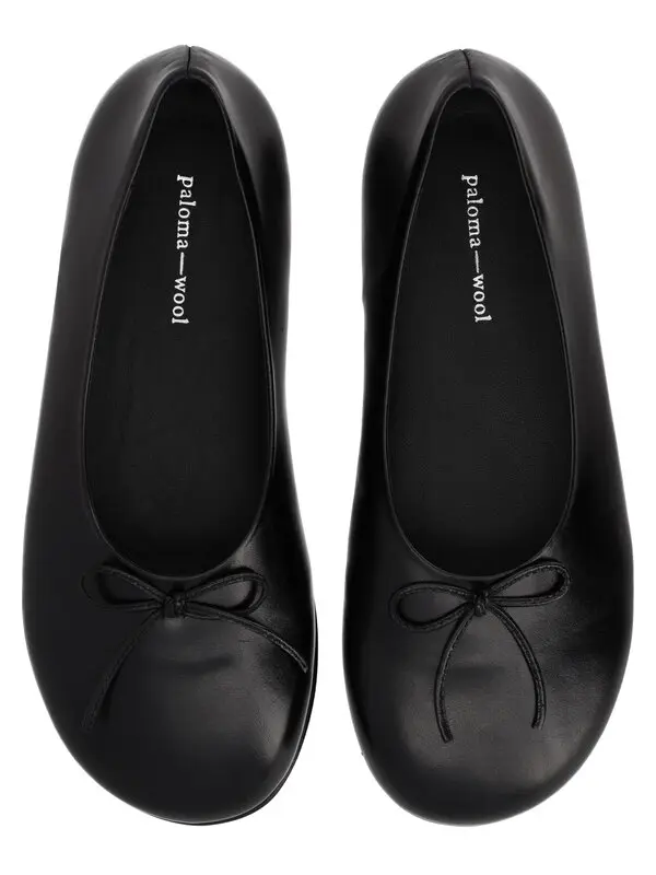 Paloma Wool Napoli Ballerina Flats With Bow Detailing