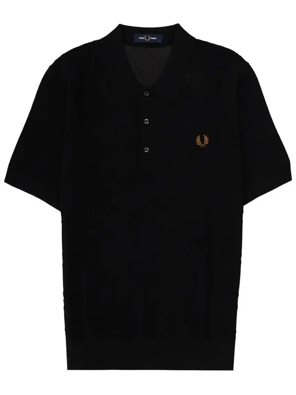 Fred Perry Polo In Maglia Con Logo