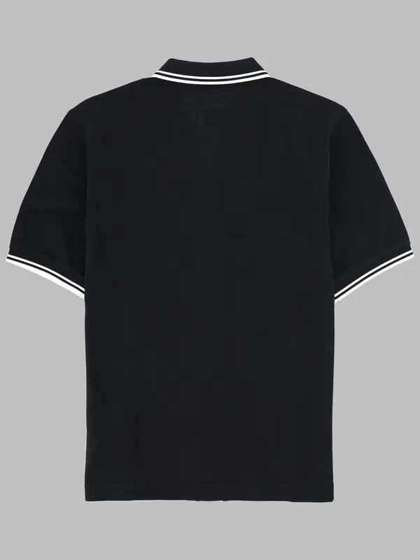 Fred Perry Polo Con Bottoni E Logo