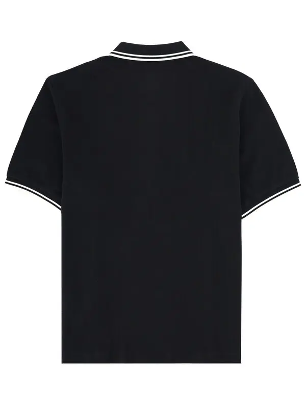 Fred Perry Polo Con Bottoni E Logo