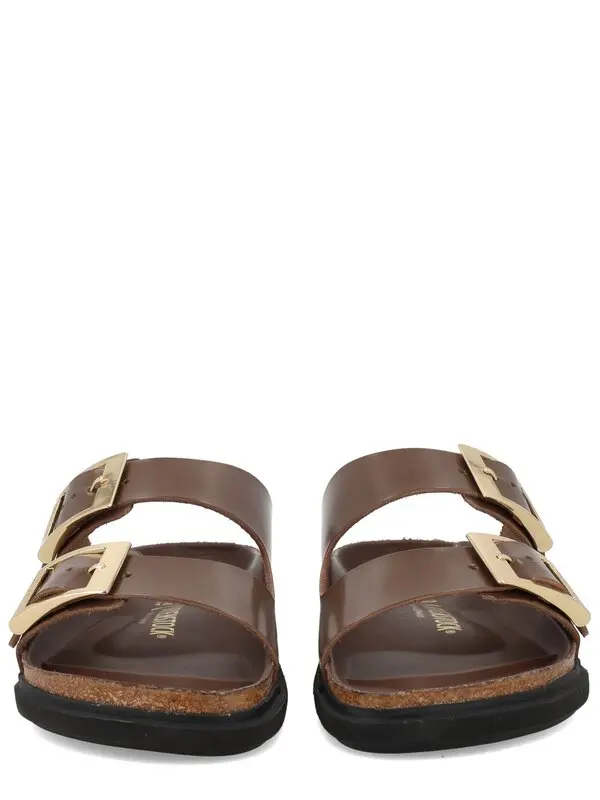 BIRKENSTOCK Arizona Buckled Sandals - Brown