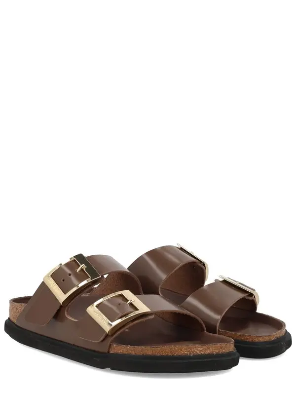 BIRKENSTOCK Arizona Buckled Sandals - Brown