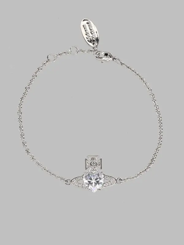 VIVIENNE WESTWOOD Ariella Orb Bracelet With Crystal Heart
