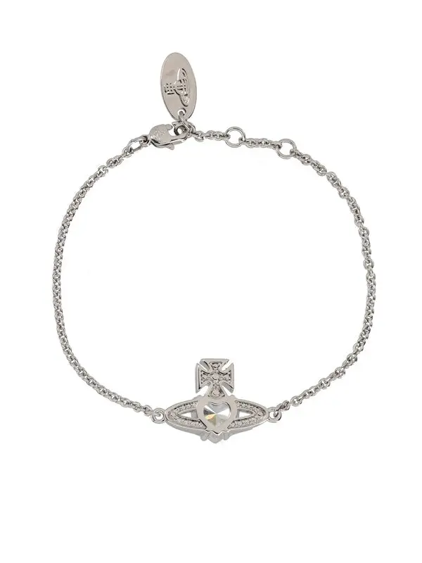 VIVIENNE WESTWOOD Ariella Orb Bracelet With Crystal Heart
