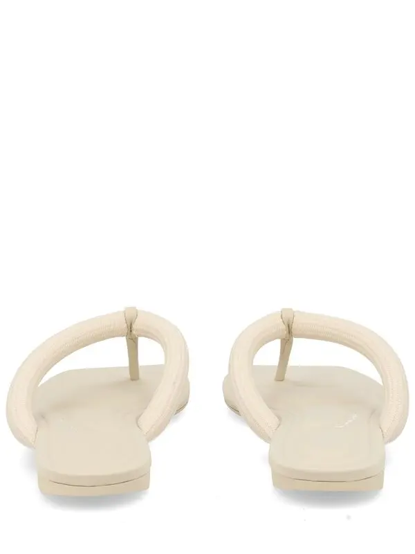 Alexander Wang Jenna Tubular Thong Sandals - Beige