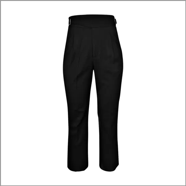 ANA MALIK LLC Ana Malik High-waisted Belted Trousers