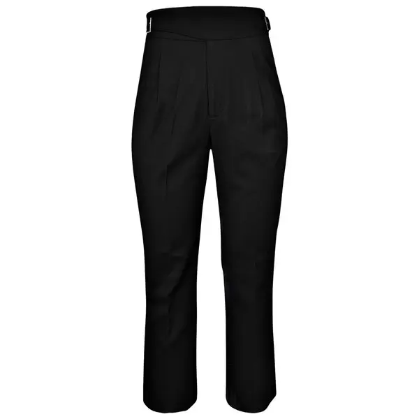 ANA MALIK LLC Ana Malik High-waisted Belted Trousers