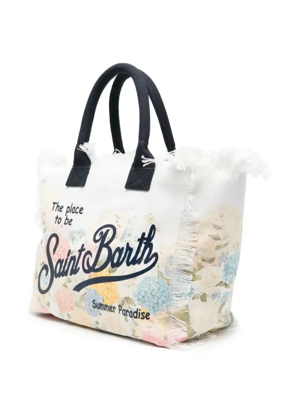 MC2 SAINT BARTH Floral Print Vanity Bag