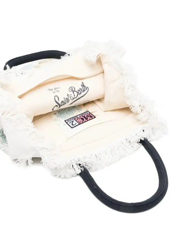 MC2 SAINT BARTH Floral Print Vanity Bag