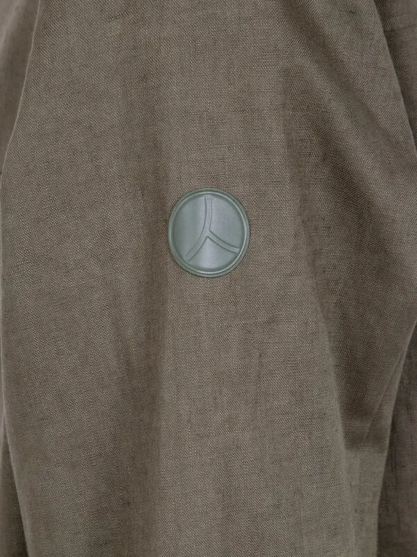 PEOPLE OF SHIBUYA Linen Overshirt - Green