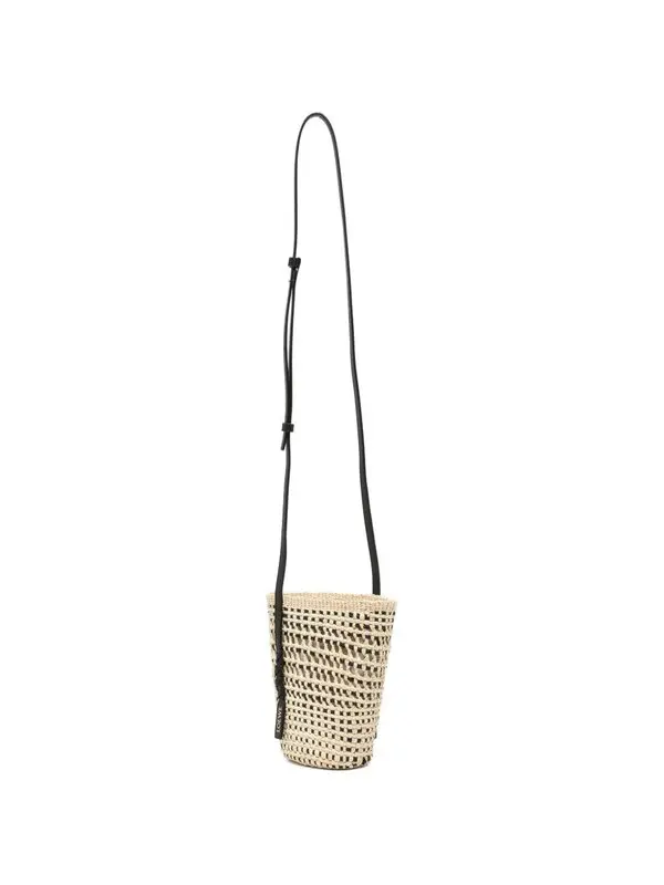 Loewe Raffia Bucket Bag - Beige