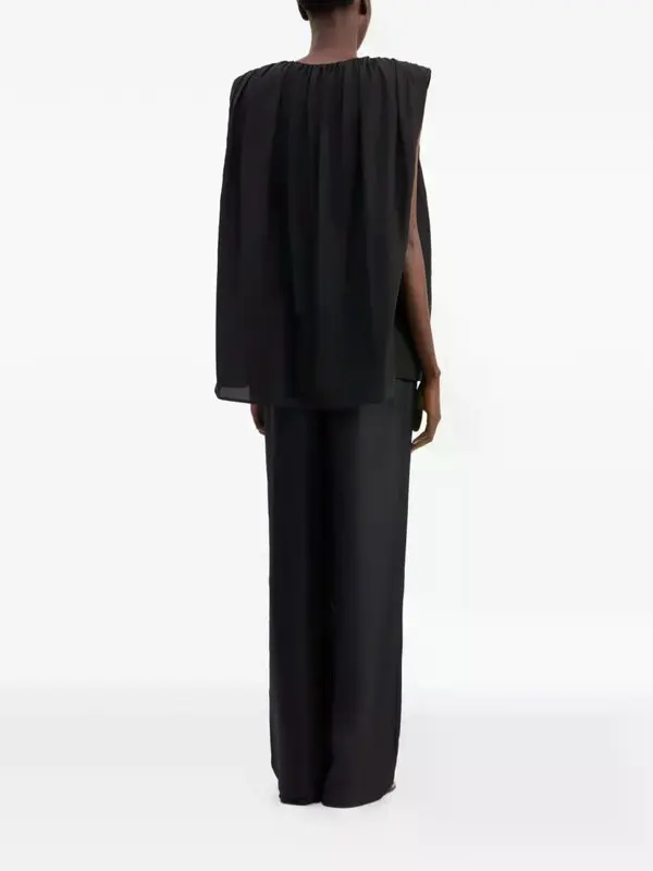 Loulou De Saison Crewneck Top With Button Fastening
