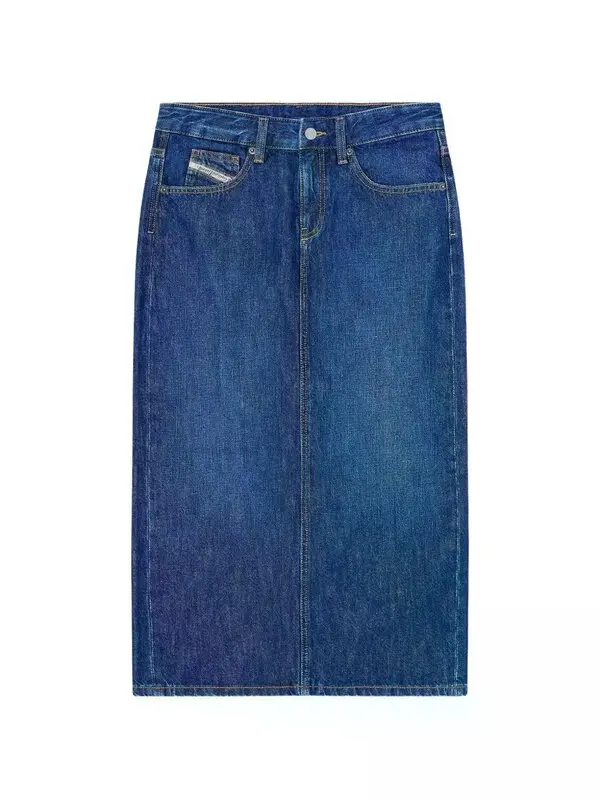 DIESEL® De-skye-d Five-pocket Skirt - Blue
