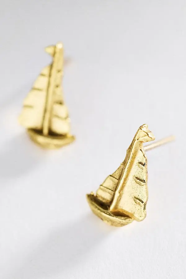 ALEMAIS Calypso Boat Post Earrings