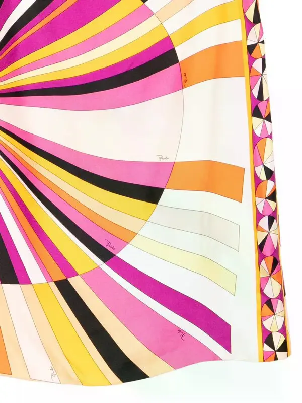 Emilio Pucci 1960s Geometric Print Dress
