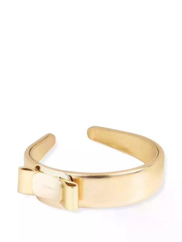 FERRAGAMO Vara Bow Headband - Gold