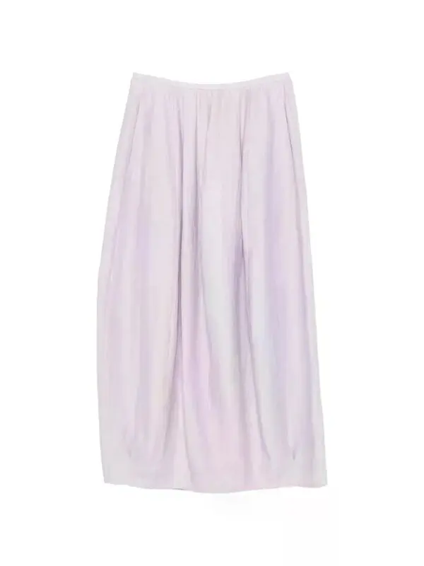 TELA Pleated Rear-slit Skirt