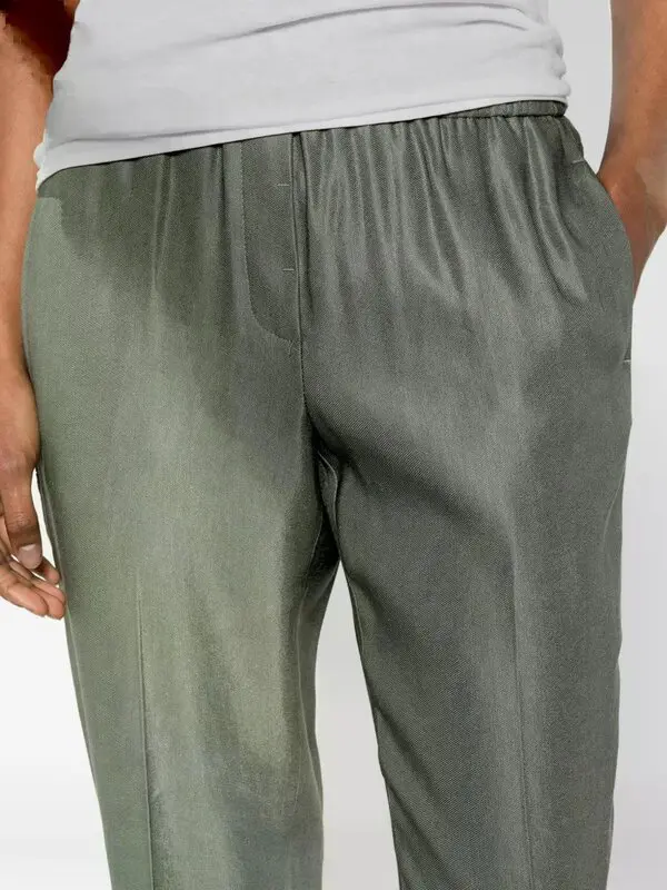 Peserico Elasticated-waistband Tapered Trousers