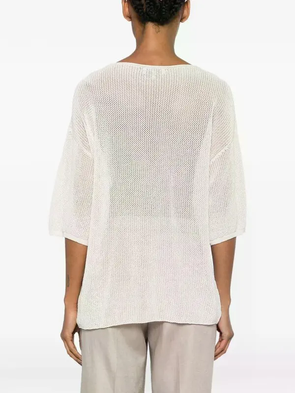 Antonelli Firenze Magnolia Crew Neck Knitted Top