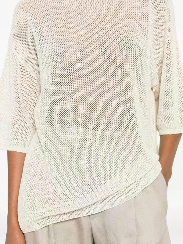 Antonelli Firenze Magnolia Crew Neck Knitted Top