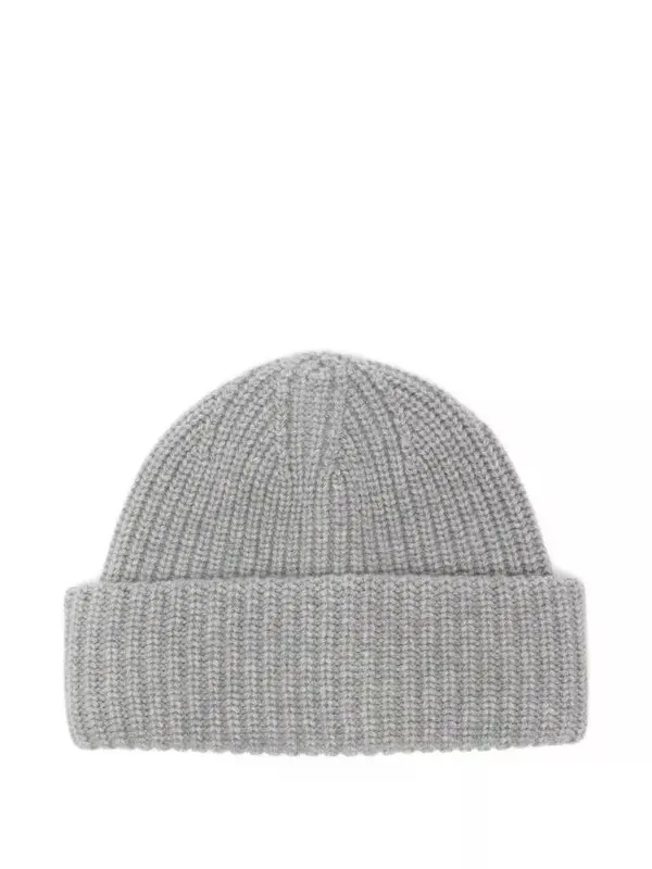 ZANONE Ribbed Knit Beanie Hat