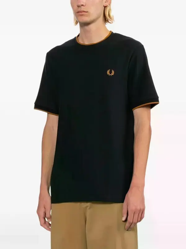 Fred Perry Logo-embroidered T-shirt