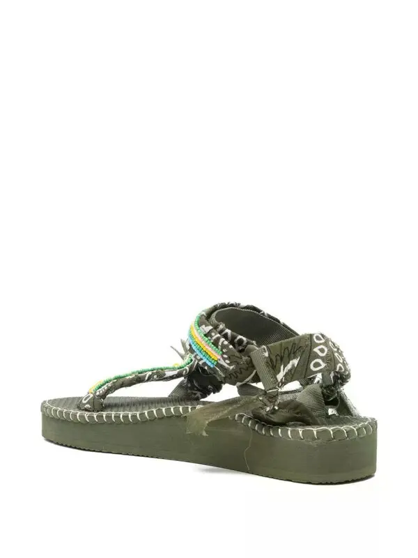 ARIZONA LOVE Trekky Sandals - Green