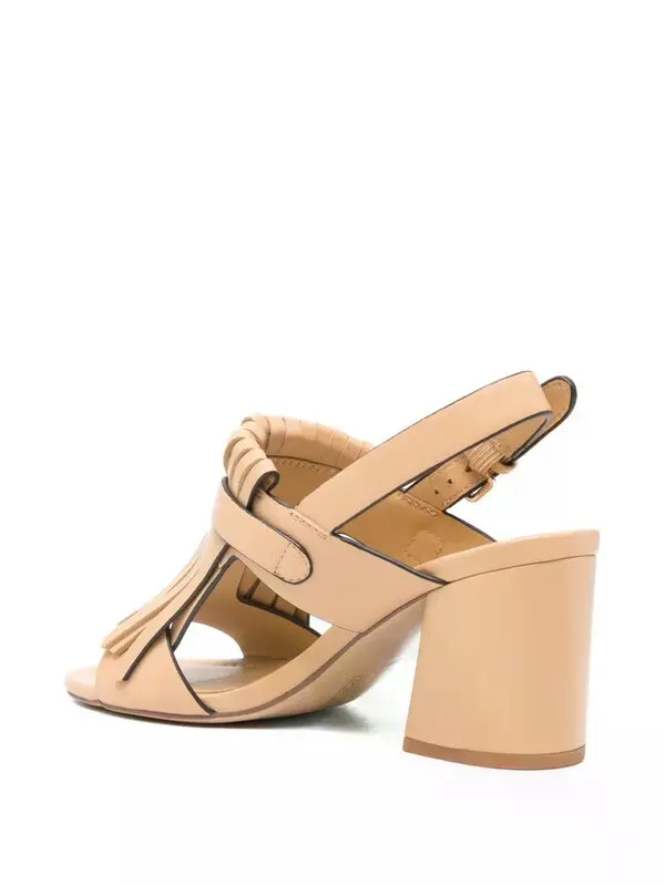 BRUNO PREMI Fringed Buckle-fastening Sandals
