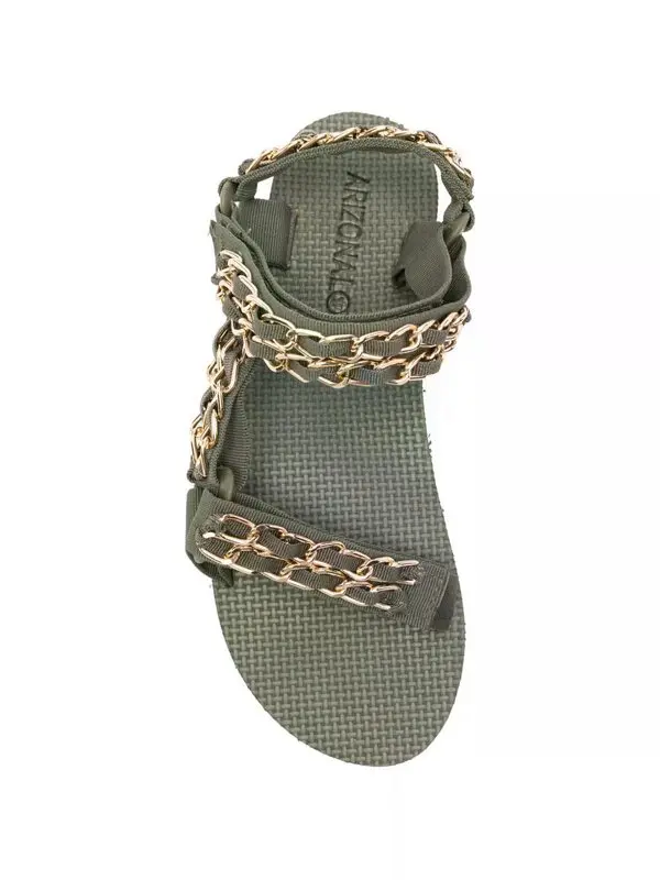 ARIZONA LOVE Trekky Chain-embellished Sandals