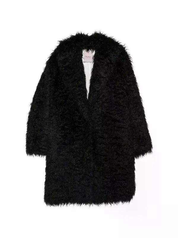 Lanificio Becagli Long-sleeve Coat - Black