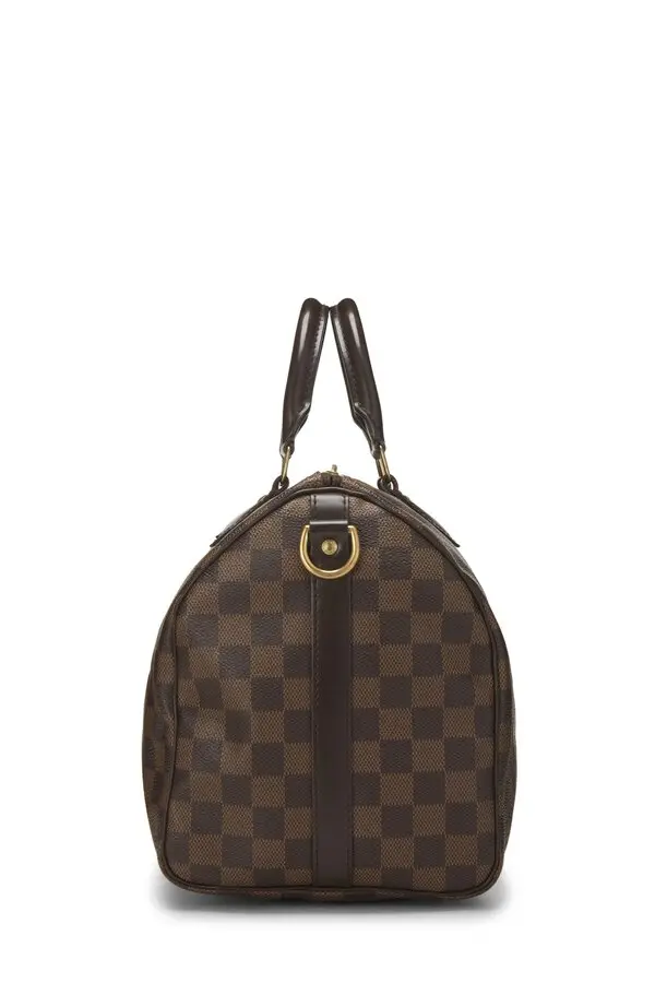 LOUIS VUITTON Damier Ebene Speedy Bandouliere Bag 30