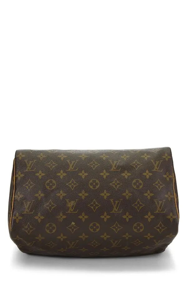 LOUIS VUITTON Monogram Speedy Top Handle Bag 30 - Brown