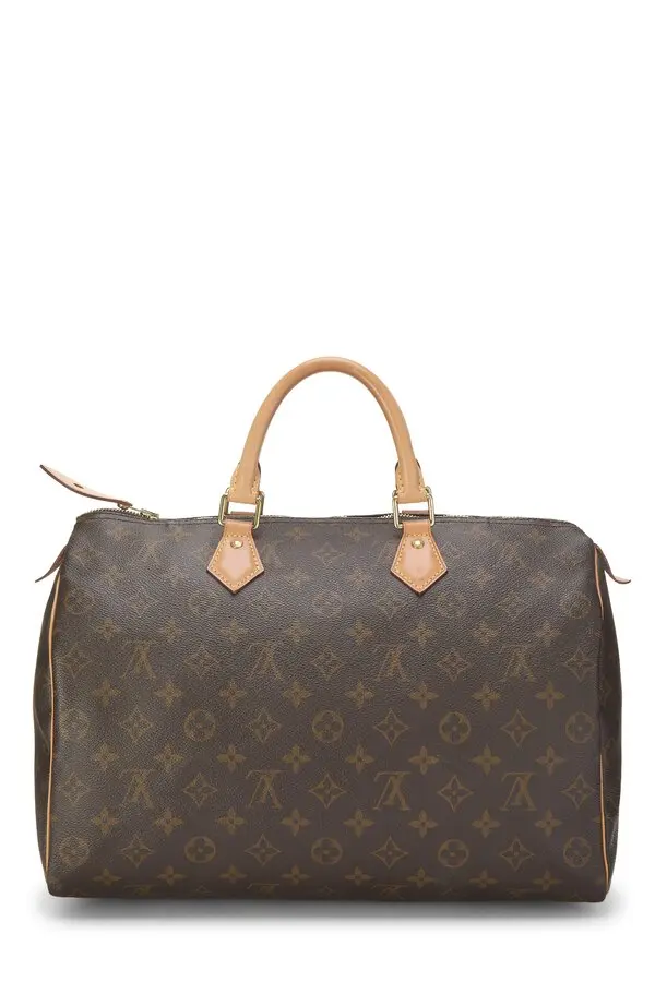 LOUIS VUITTON Monogram Speedy 35 Top Handle Bag