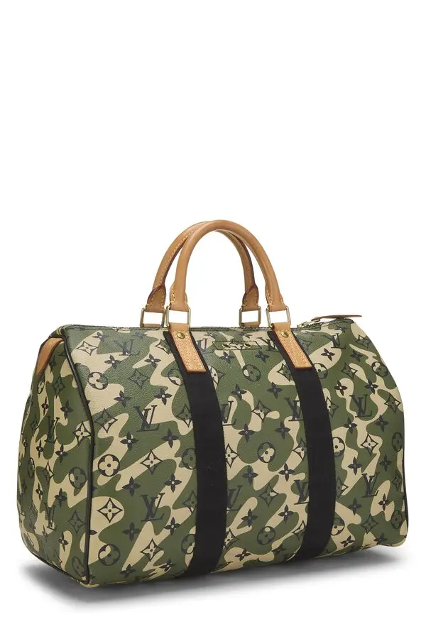 LOUIS VUITTON Takashi Murakami Monogramouflage Speedy 35