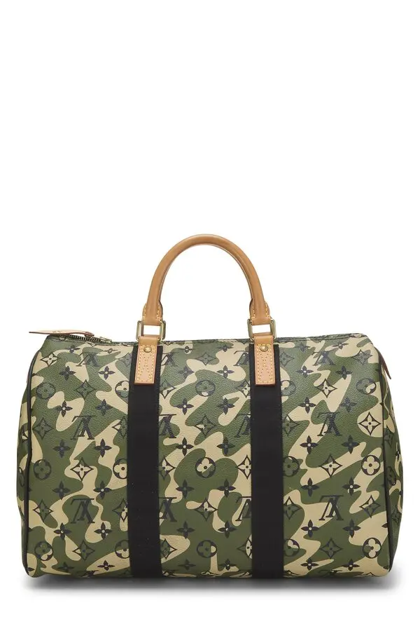LOUIS VUITTON Takashi Murakami Monogramouflage Speedy 35
