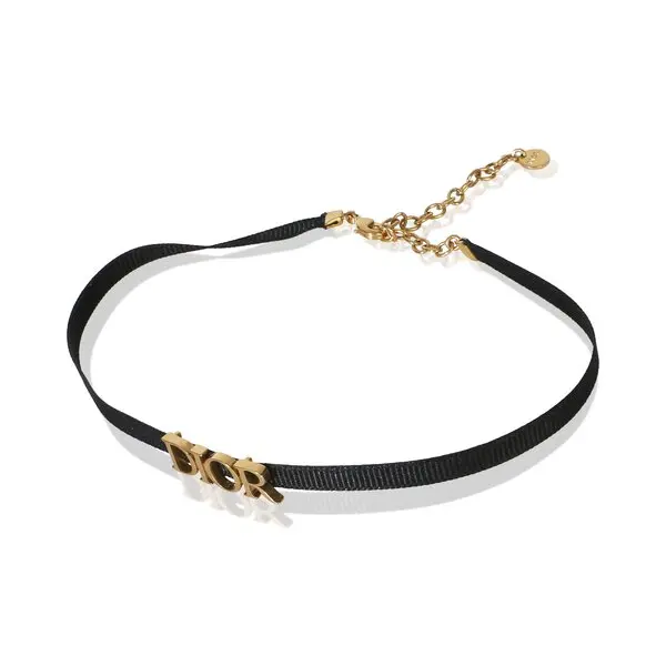 Dior Gold-plated Choker Necklace