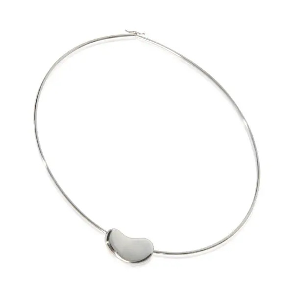 Tiffany & Co. Sterling Silver Paloma Picasso Bean Necklace - Sterling_silver