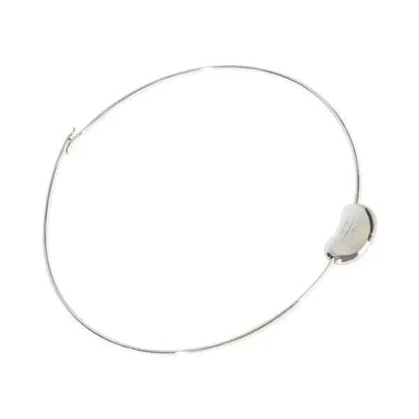 Tiffany & Co. Sterling Silver Paloma Picasso Bean Necklace