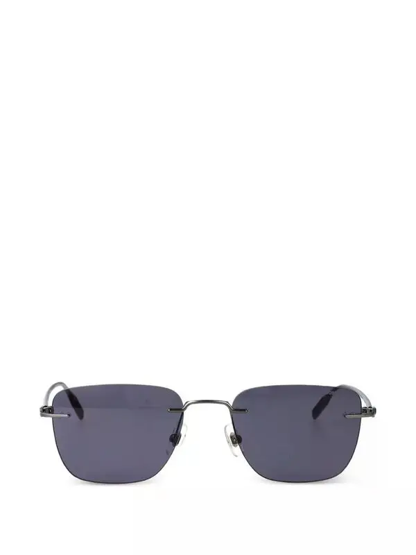Montblanc Rimless Rectangle-frame Sunglasses