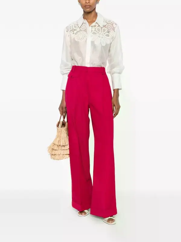 Zimmermann Luna Belt-loops Trousers