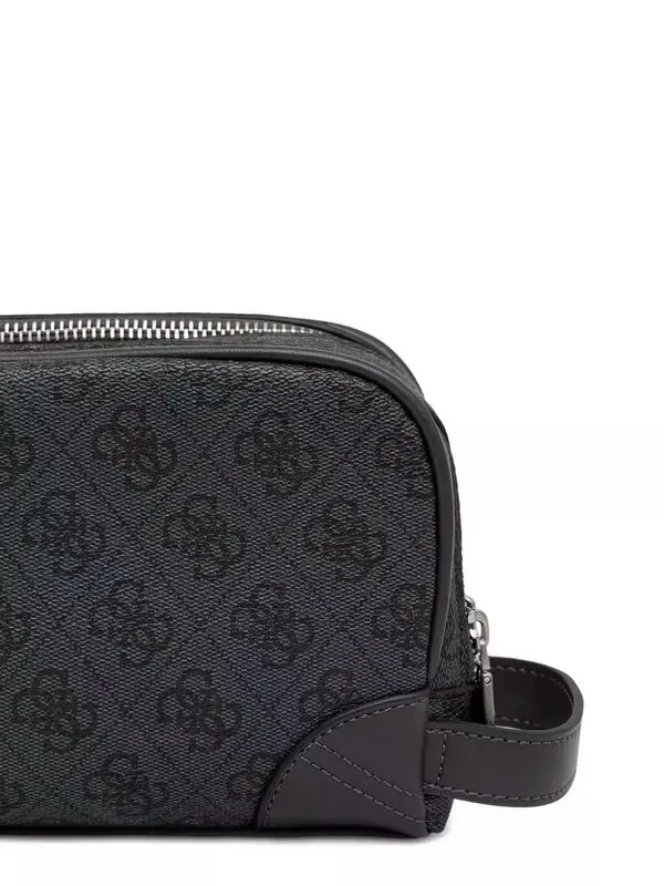 Guess Monogram Print Wash Bag