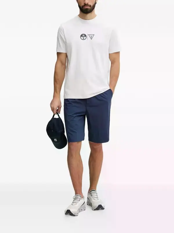 Guess Logo Print Tailored Shorts