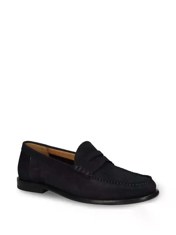 BOSS Suede Penny Loafers
