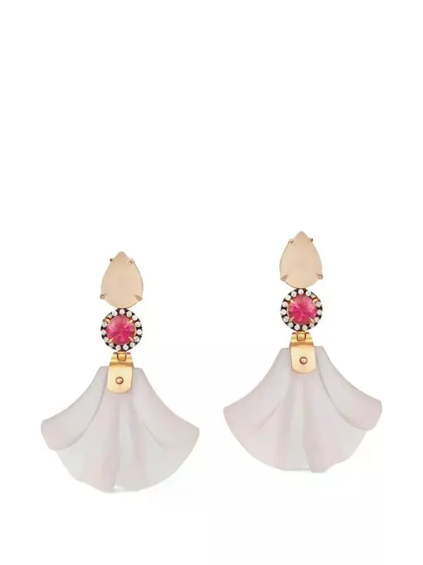 SILVIA FURMANOVICH Multi-stone Dervish Earrings