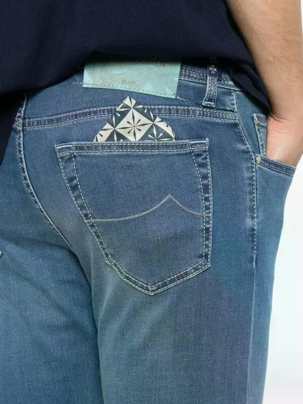 Jacob Cohen Whiskered Jeans