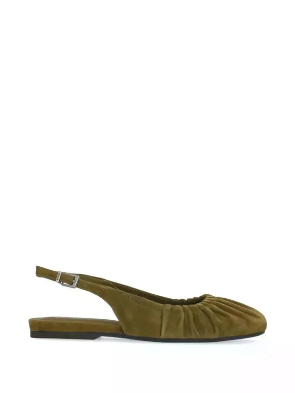 Ash Bibi Slingback Ballet Flats - Green