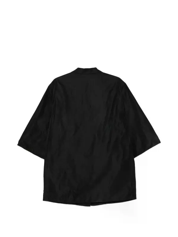 Aspesi Short-sleeve Coat - Black