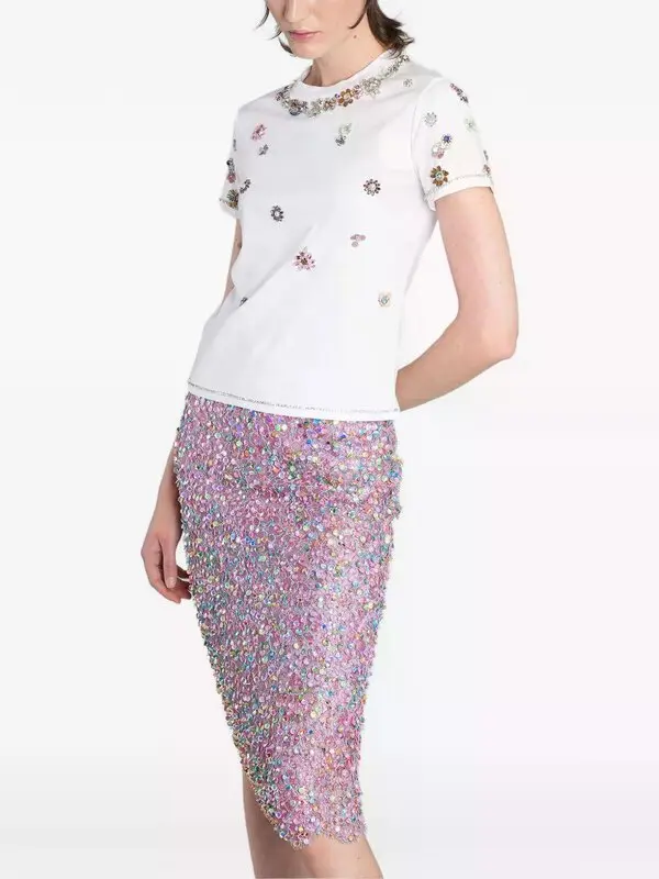 Costarellos Embellished T-shirt